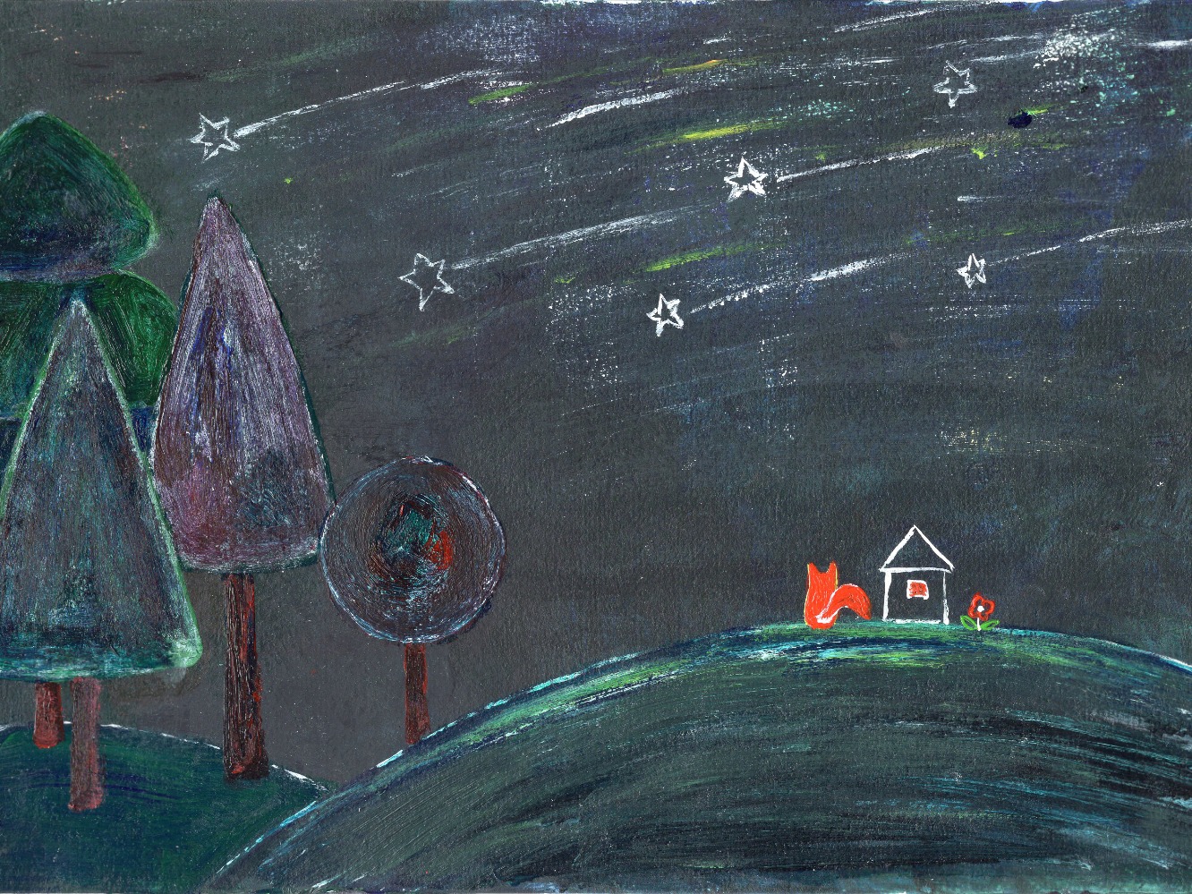 流星_低空飞行yuuu-站酷ZCOOL