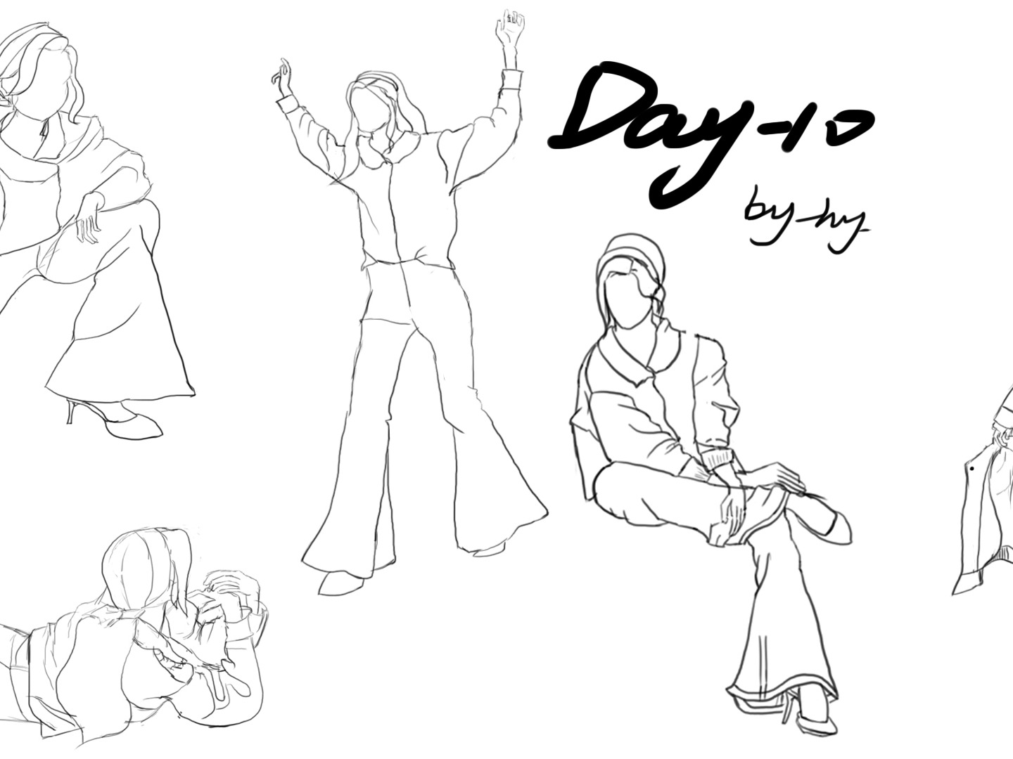 #速写60天挑战赛#Day10@速写班长_咸鱼干设计-站酷ZCOOL