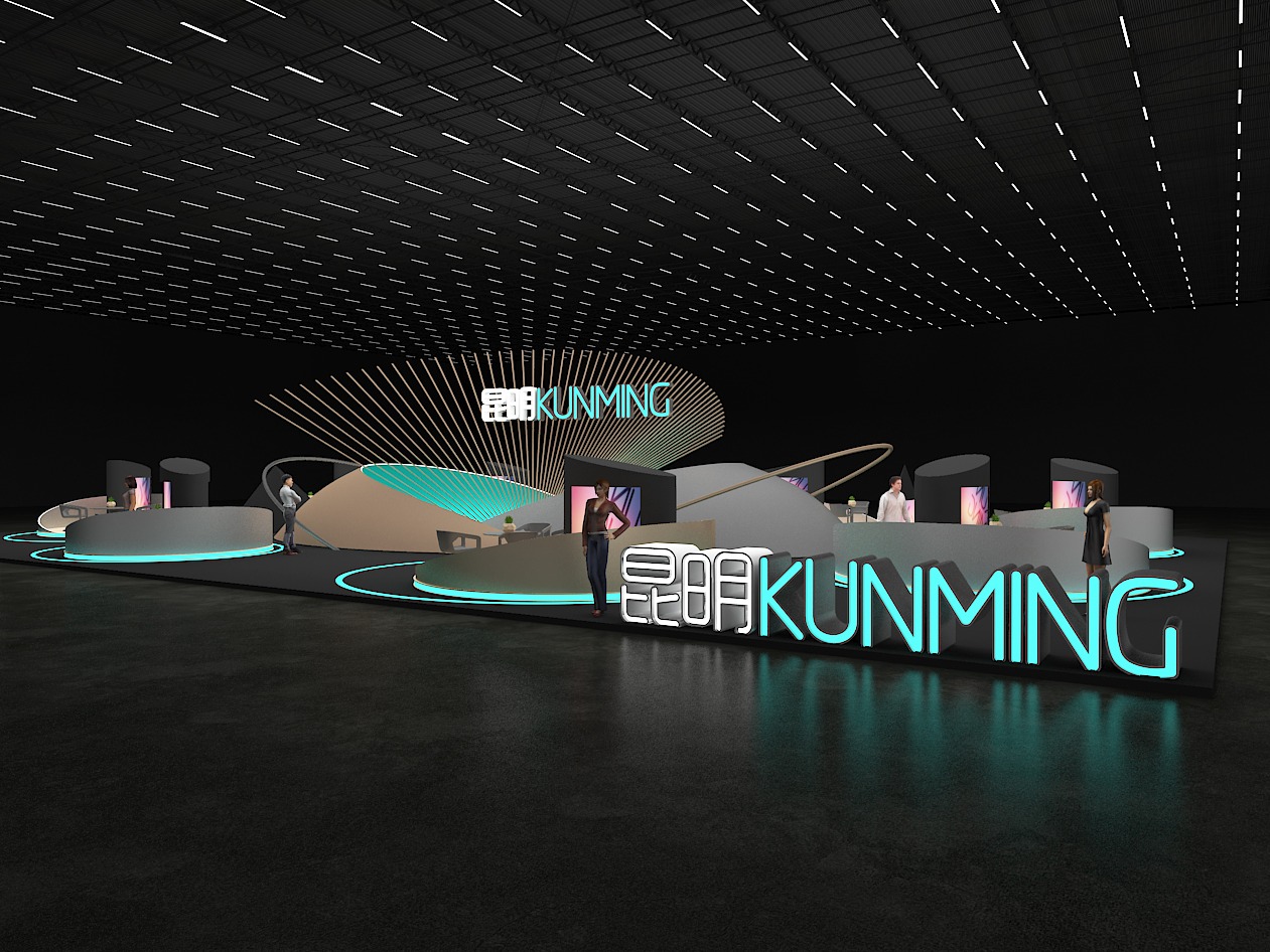 昆明展台_0度lamdoom-站酷ZCOOL