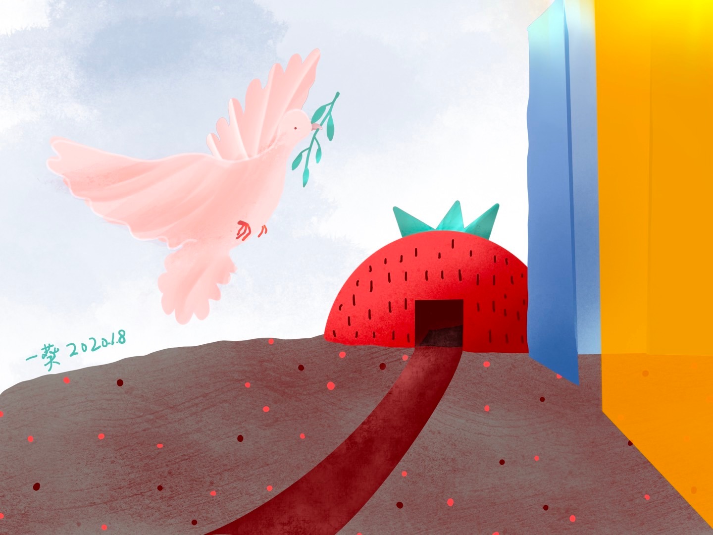 祈求世界和平_LAMDOOM-站酷ZCOOL