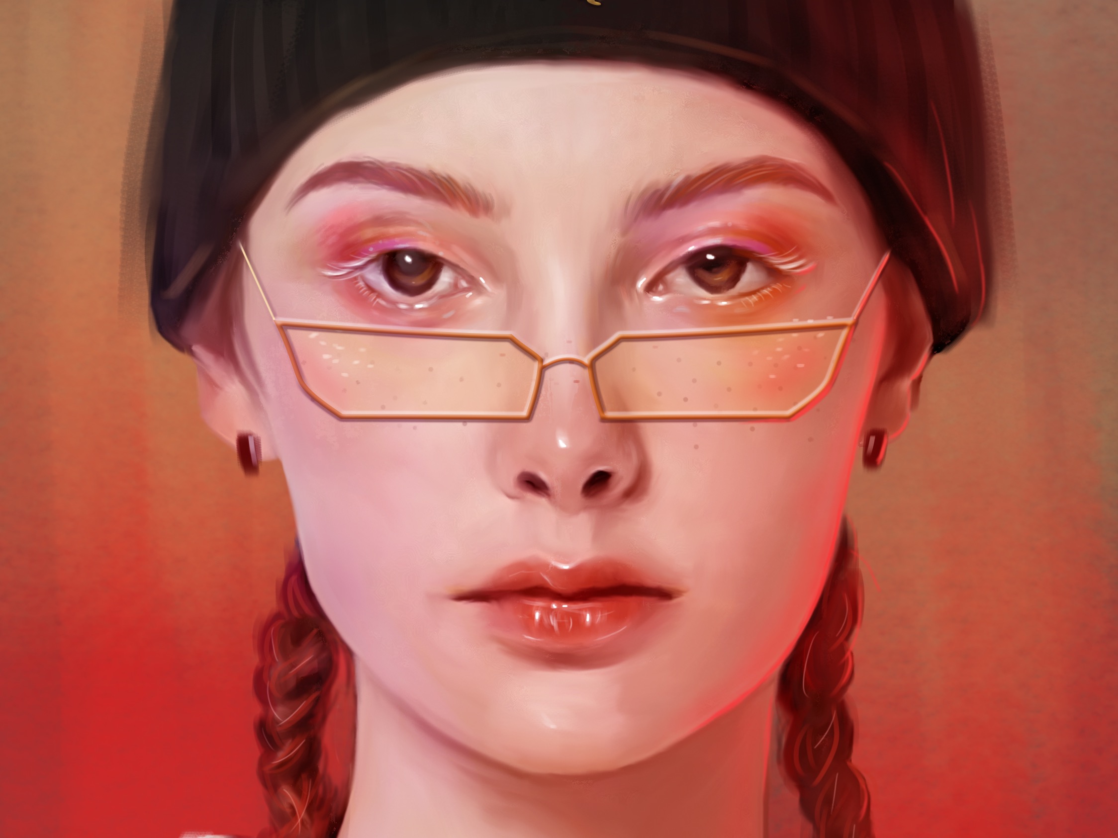 近期人像厚涂习作_X王二小-站酷ZCOOL