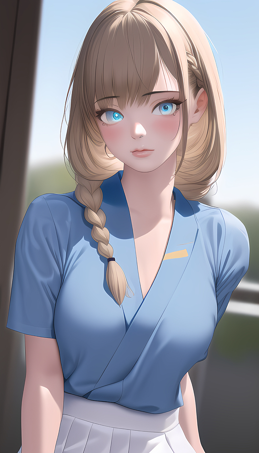 学生妹_迂回值RDR-站酷ZCOOL