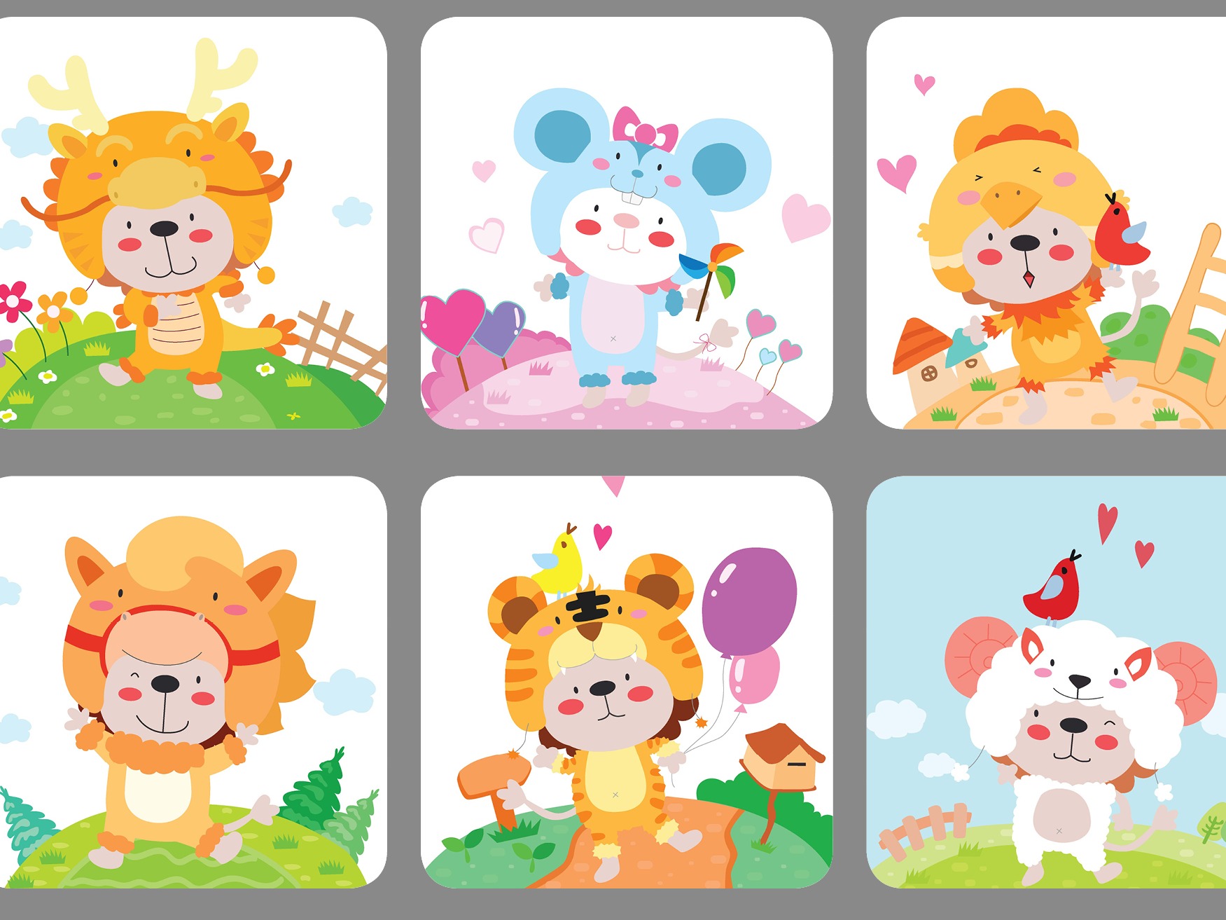 【电脑手绘】膳魔师婴童系列卡通人物形象设计-已商用_北极以北821015-站酷ZCOOL