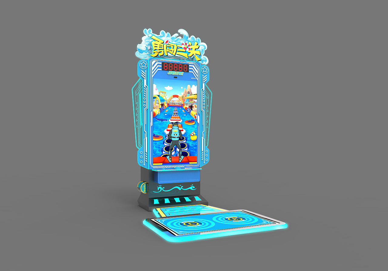 勇闯三关二代——运动与娱乐相结合的游戏机_CWZ零零7-站酷ZCOOL