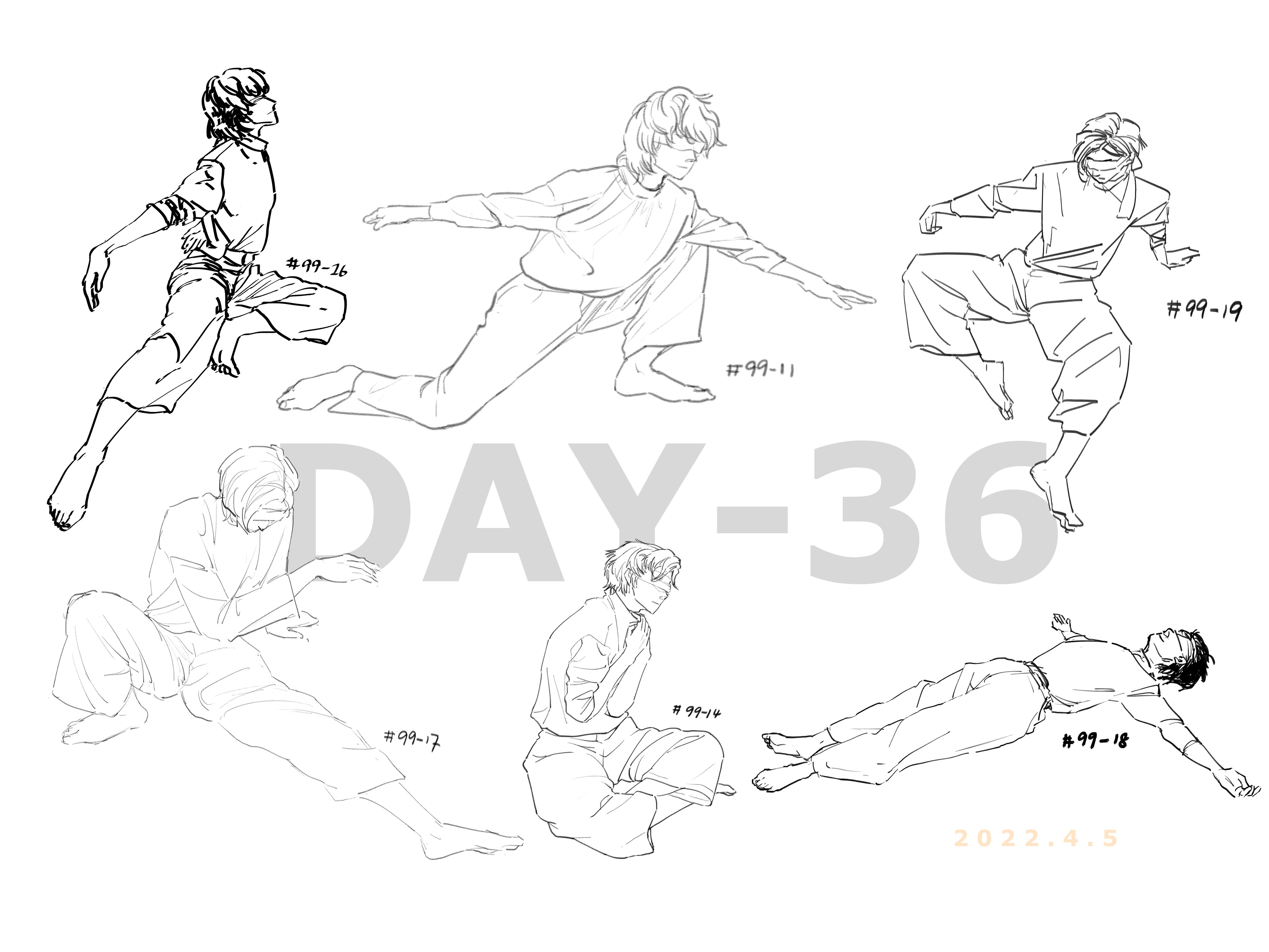 #速写60天挑战赛#DAY36@速写班长_寿司领带-站酷ZCOOL