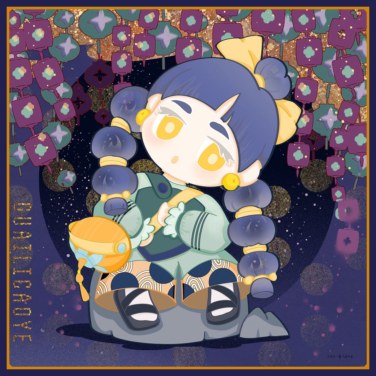 Q版IP插画|插画|商业插画|怪力草野_原创作品-站酷ZCOOL