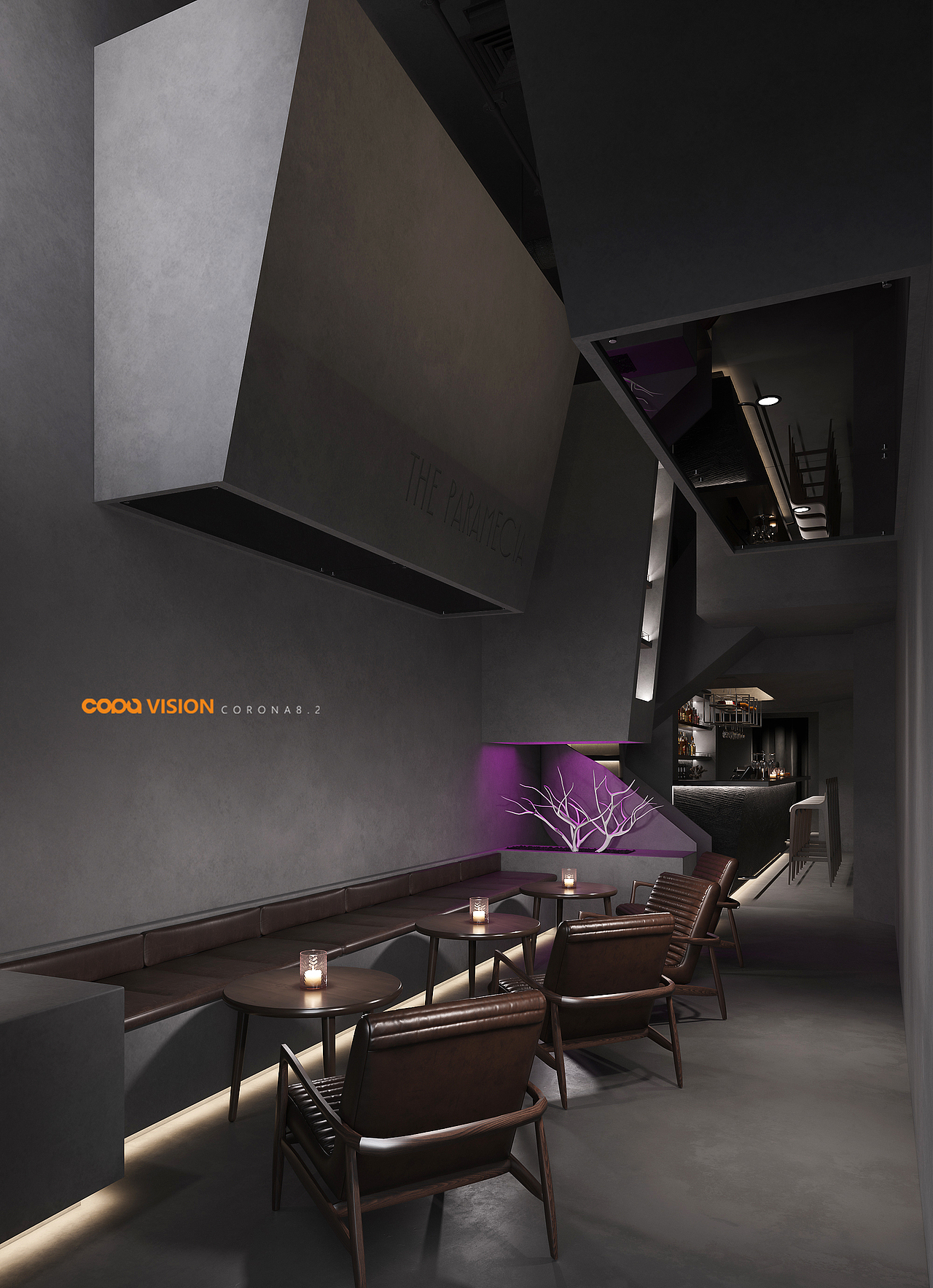 響儿酒吧CR8.2渲染作品/靠背视觉_靠背高端视觉表现-站酷ZCOOL