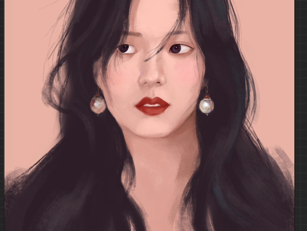 jisoo太美忍不住涂涂_笠原-站酷ZCOOL