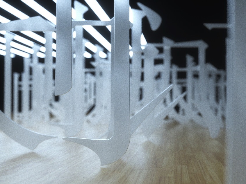 c4d octane渲染 黄金时代 部首字 附工程文件_张鹏华-站酷ZCOOL