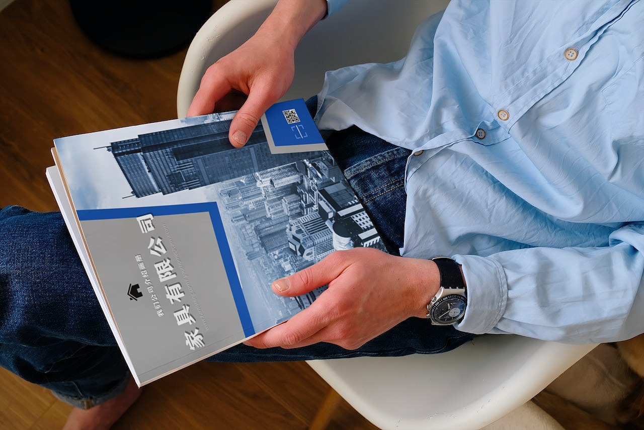 公司业务介绍画册，公司介绍名片及公司经理名片 PDF_嘉嘉K-站酷ZCOOL