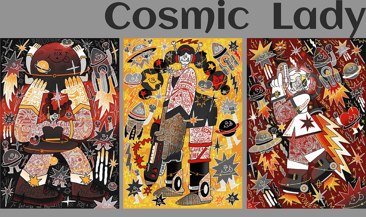 Cosmic lady 宇宙女士_Mirror小学徒-站酷ZCOOL