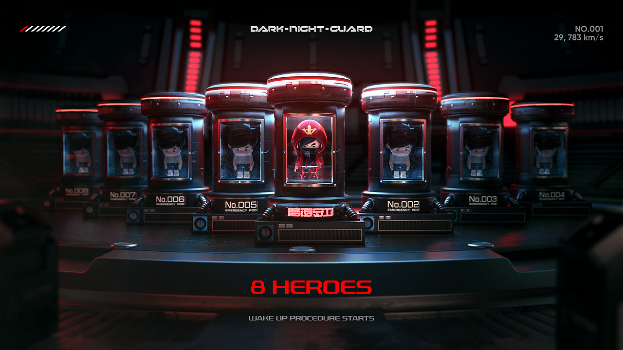 暗夜守卫·周 - DARK NIGHT GUARD_jessieqinn-站酷ZCOOL