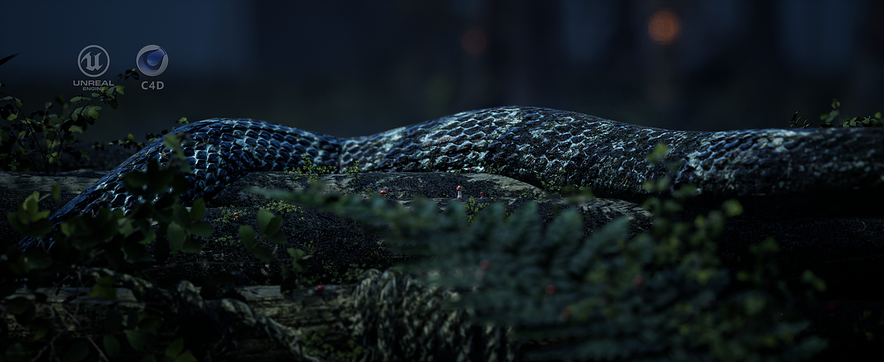 C4D结合UE5练习_APLUS_-站酷ZCOOL