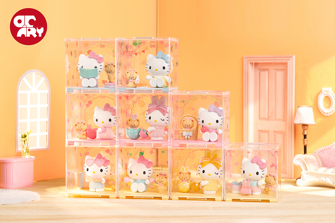 萌趣 三丽鸥HelloKitty甜心玩伴盲盒手办拍摄_Dgary摄影-站酷ZCOOL