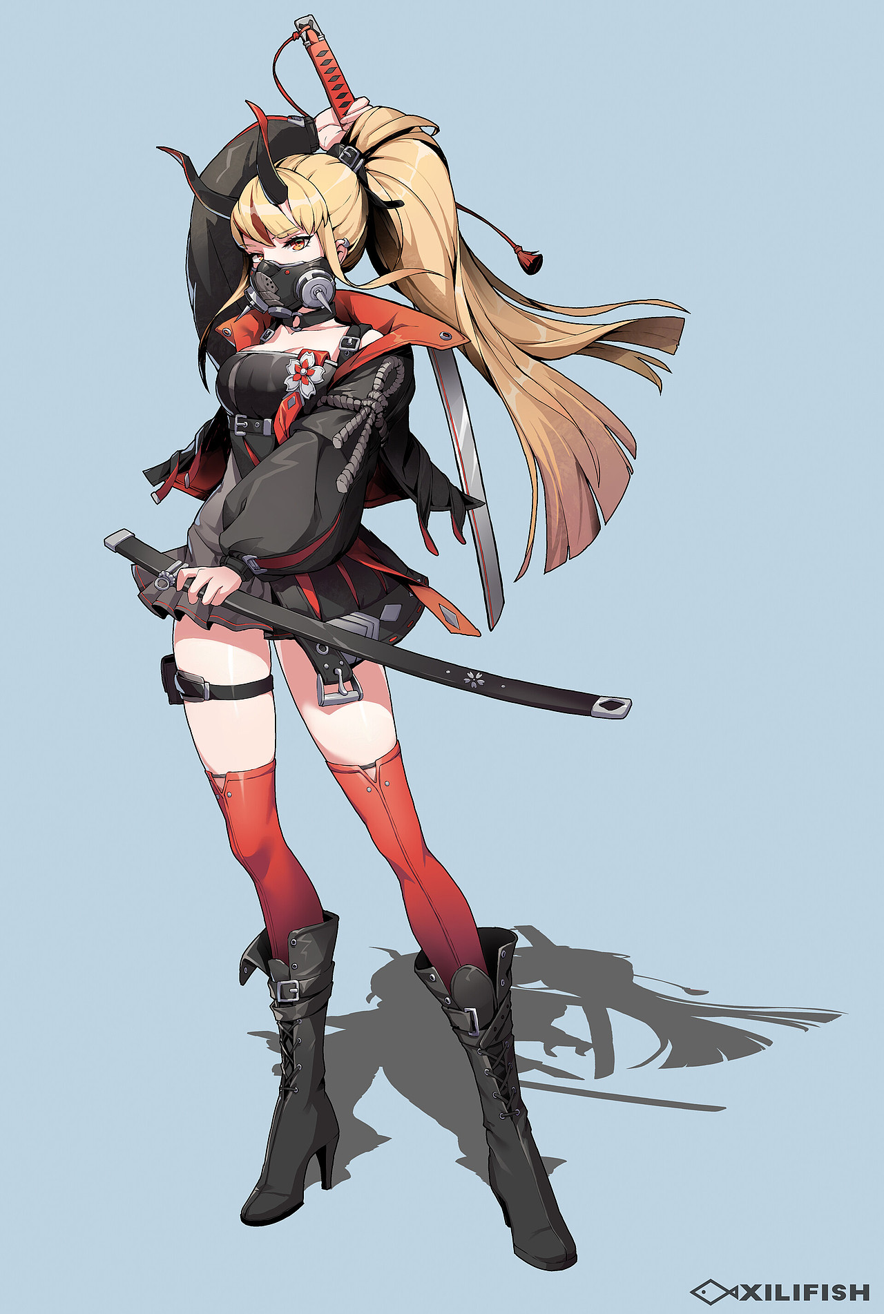 面具刺客_淅沥鱼FISH-站酷ZCOOL