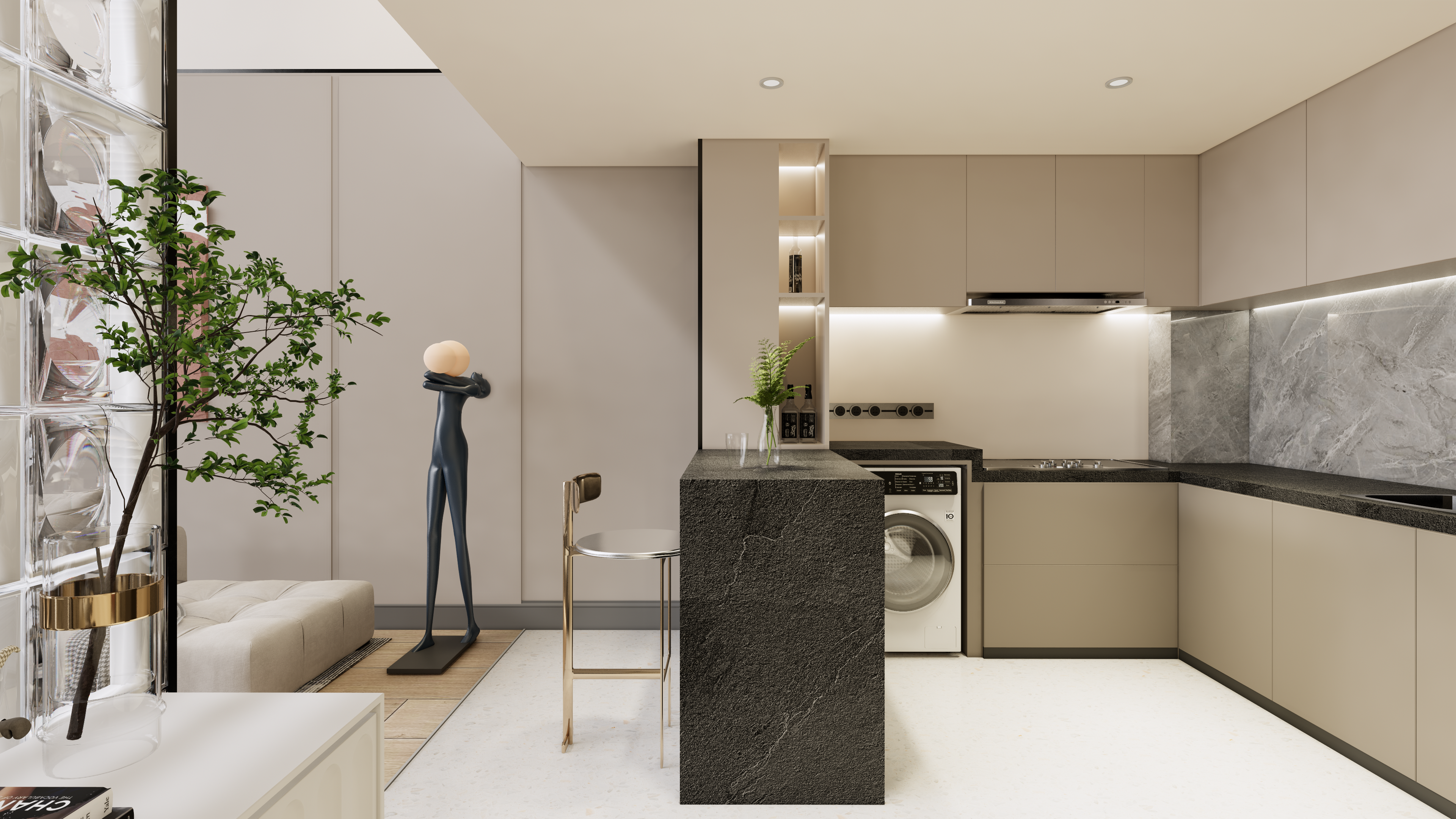 都市女性loft单身公寓效果设计_A桑榆-站酷ZCOOL