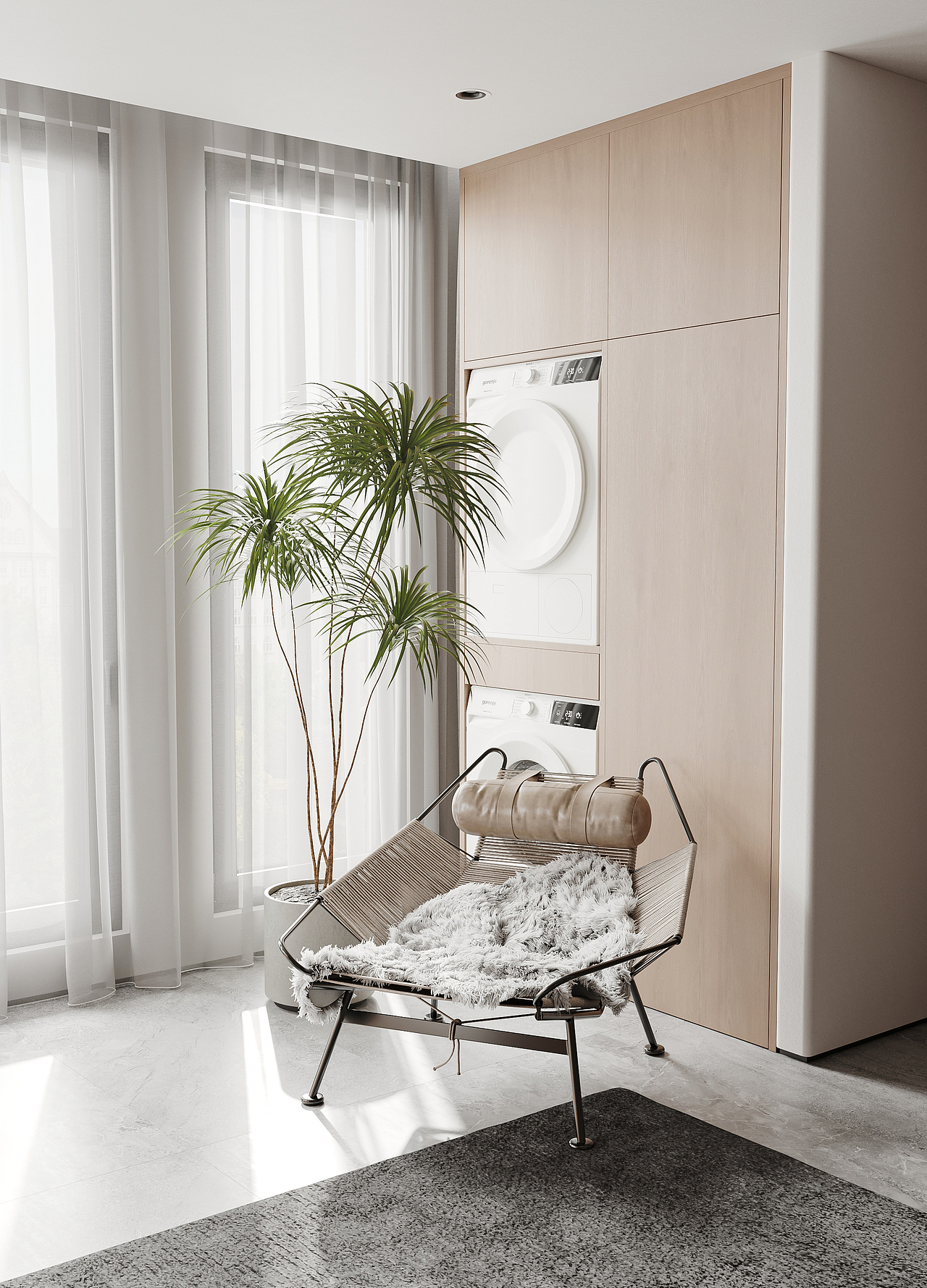 客厅简约_LSL效果图制作-站酷ZCOOL