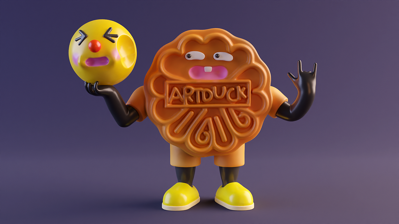 吃月亮的月饼_一边开车一边聊天-站酷ZCOOL