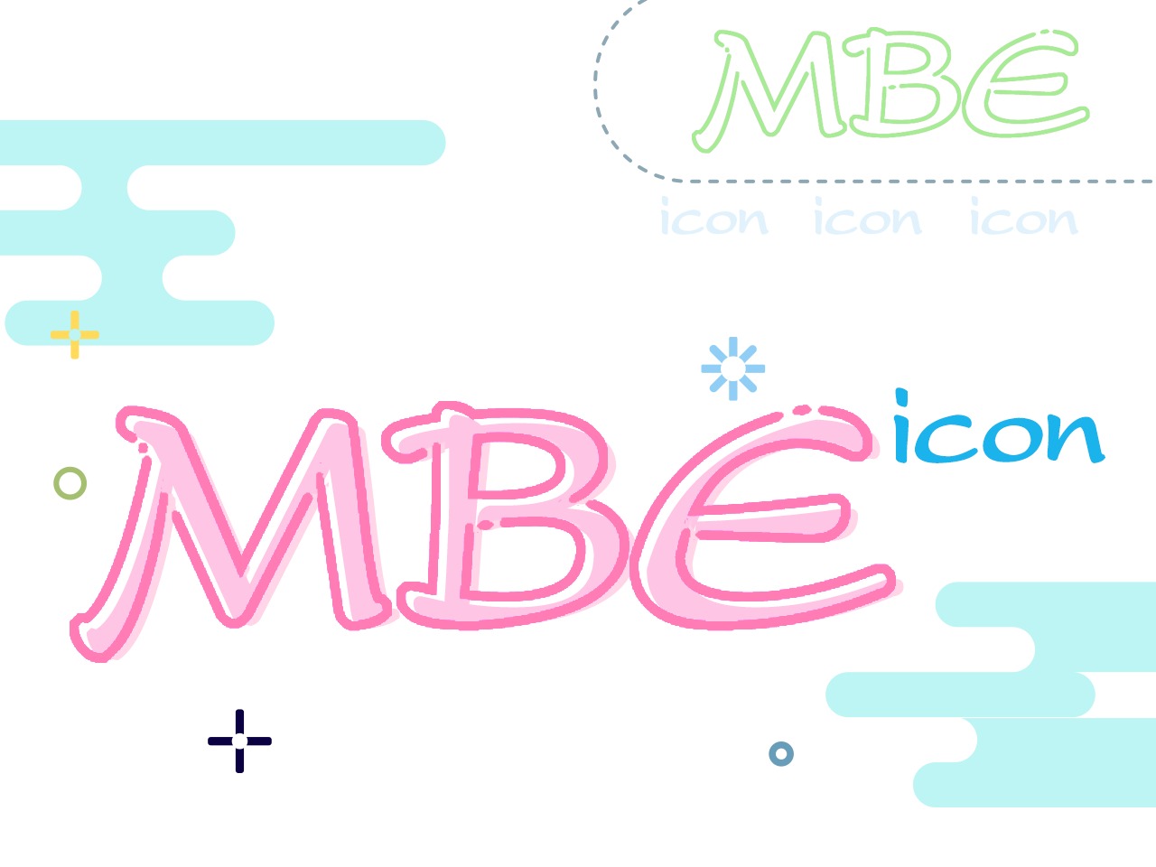 MBE 风格 图标_薪茹-站酷ZCOOL