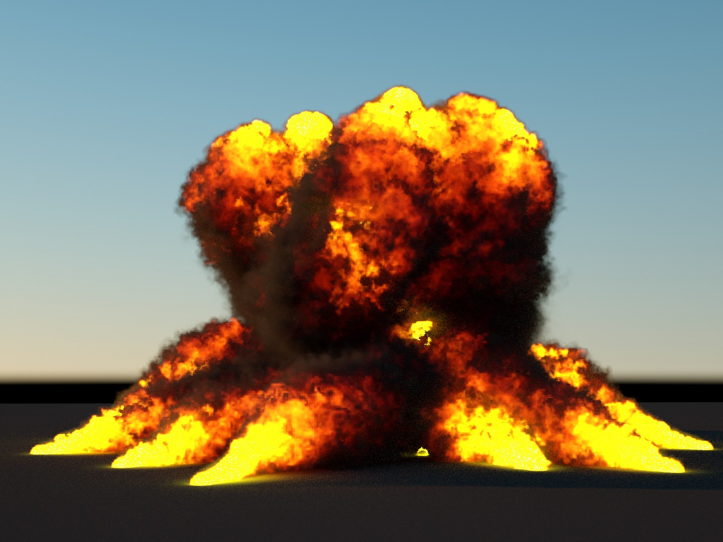 C4D TFD简单爆炸_心笑-站酷ZCOOL