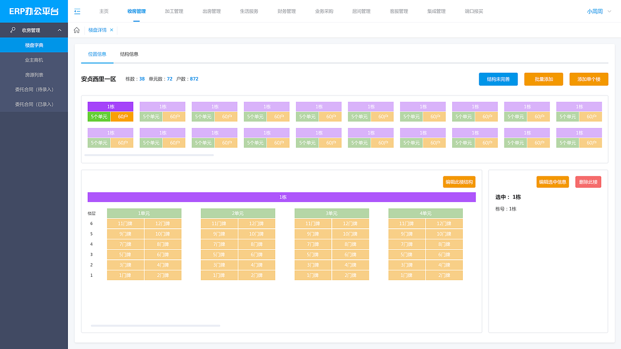 ERP管理系统页面_一半的翅膀-站酷ZCOOL
