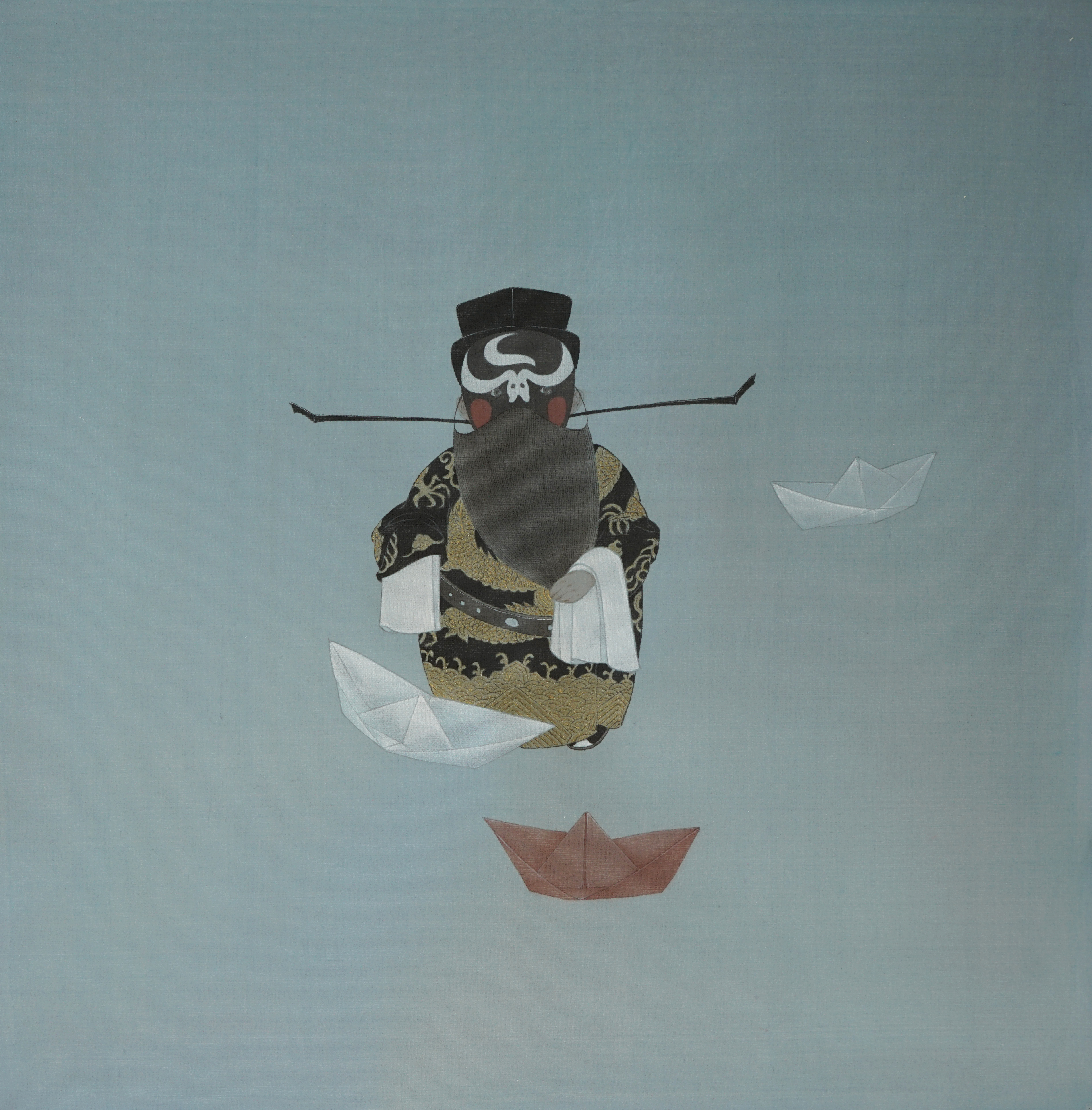 《戲曲人物系列之包大人》-'Opera series -Bao Zheng'_于子淇Art-站酷ZCOOL