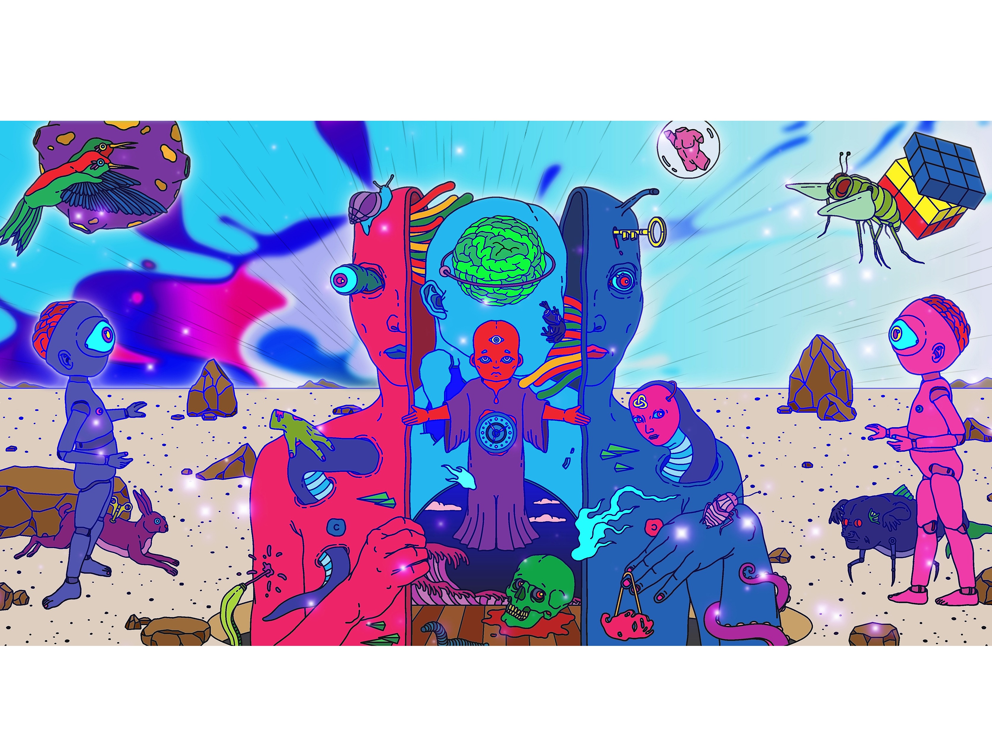 THE DARK SIDE OF THE MOON- ☾_快转眼球ORZ-站酷ZCOOL