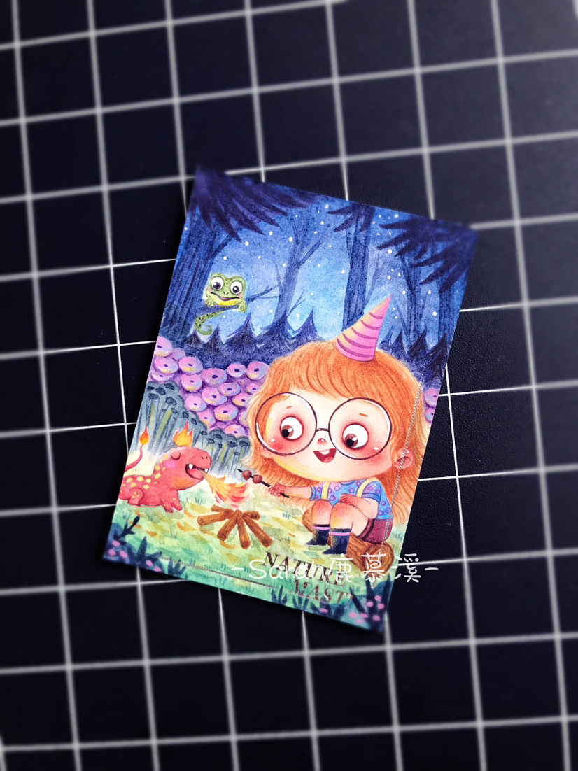 2023水彩插画作品年度总结_Sarah鹿慕溪-站酷ZCOOL