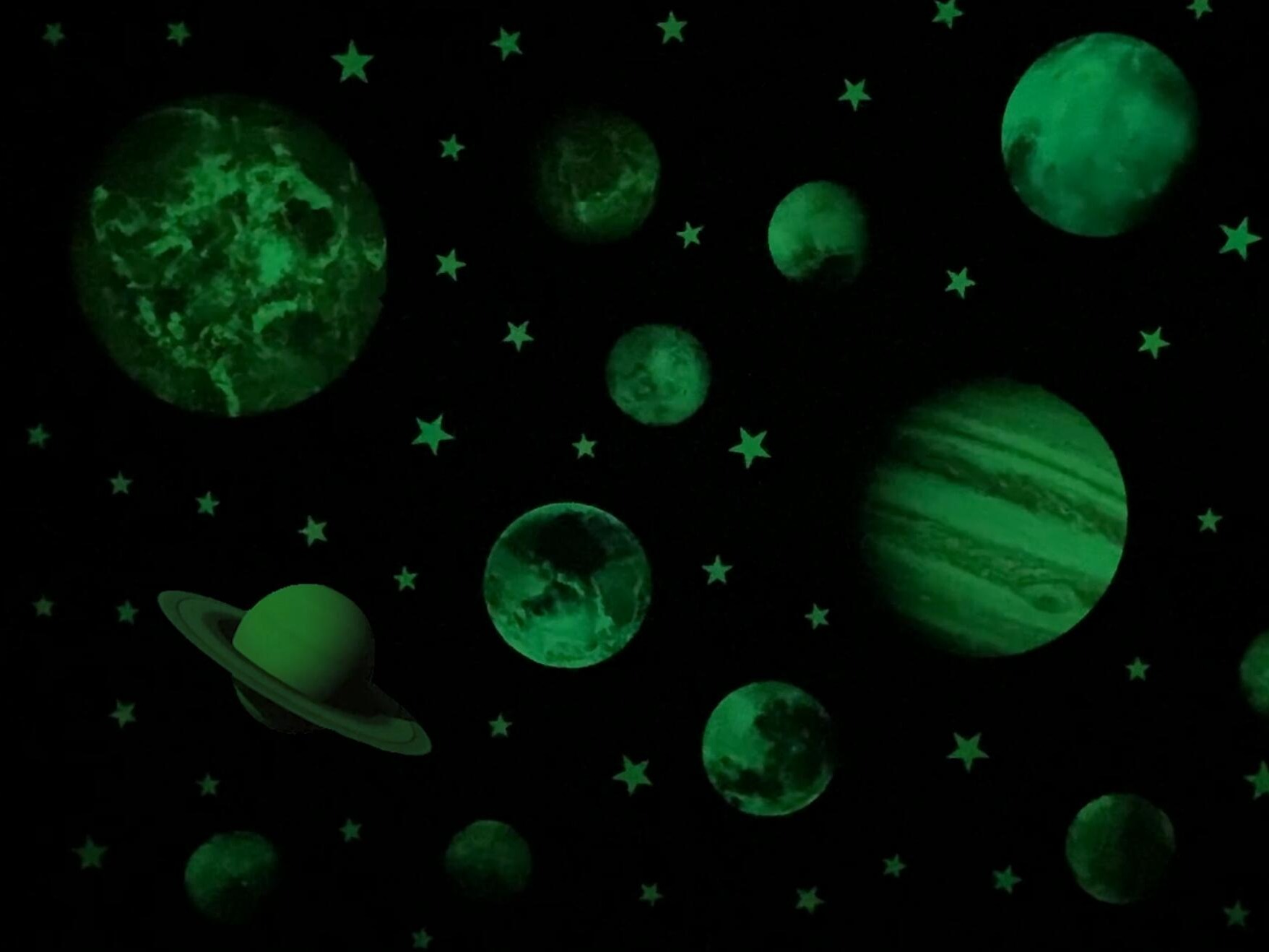 工作案例-夜光行星墙贴视频拍摄_Iris_嘉-站酷ZCOOL