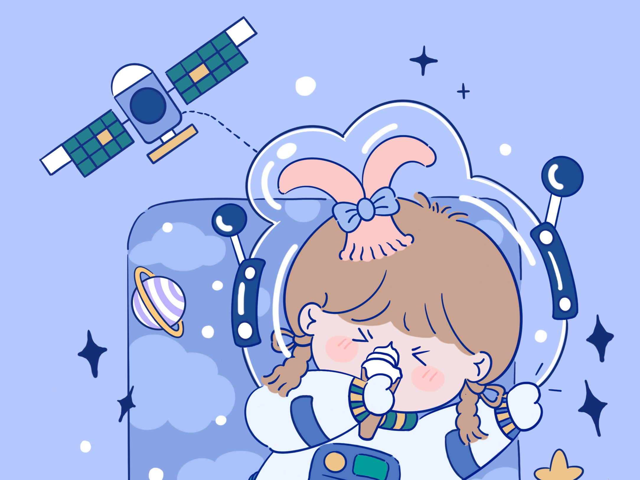 太空女孩_Yeyg-站酷ZCOOL