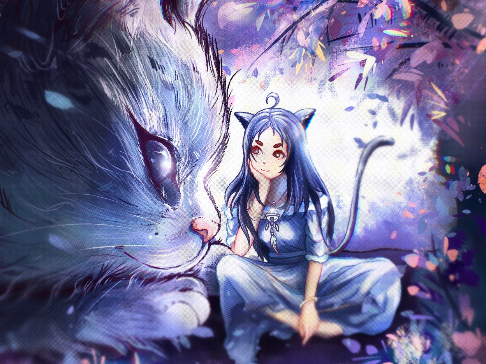 猫与她_GOKI琦-站酷ZCOOL