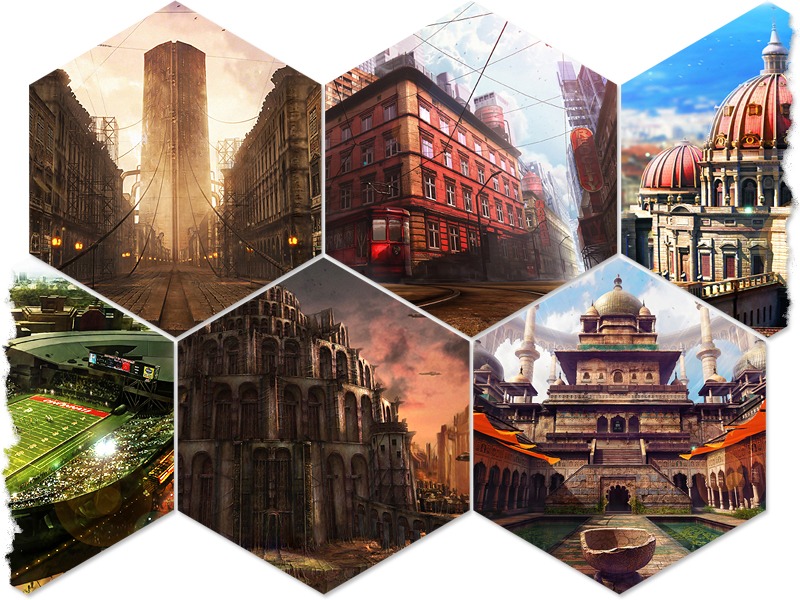 3D幻想CG场景（组图）_Weiye_Yin-站酷ZCOOL