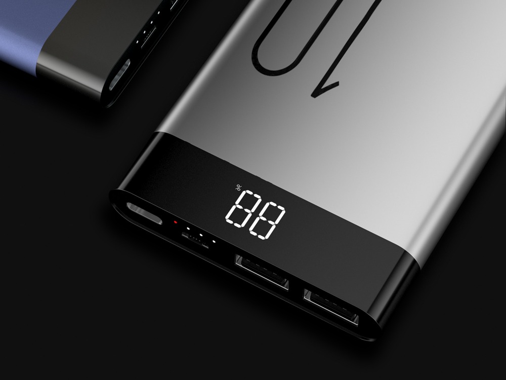 C4D充电宝渲染_夜亮-站酷ZCOOL