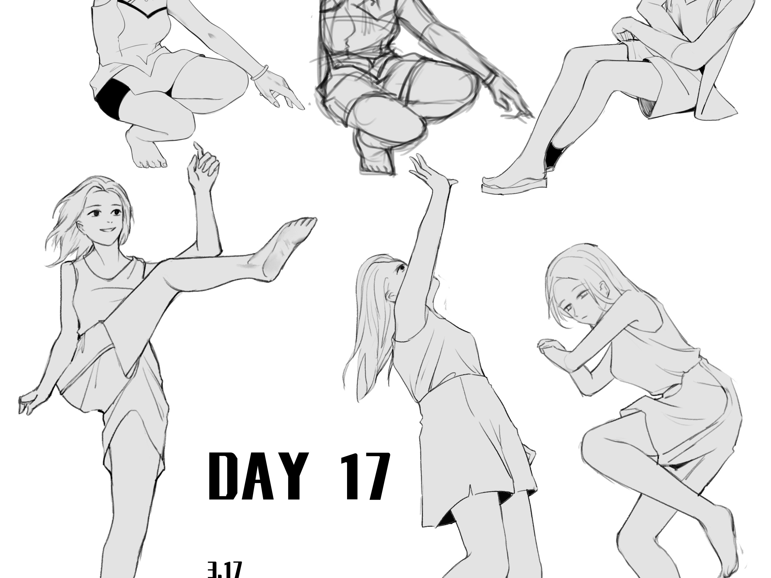 #速写60天挑战赛#day17@速写班长_容琅-站酷ZCOOL