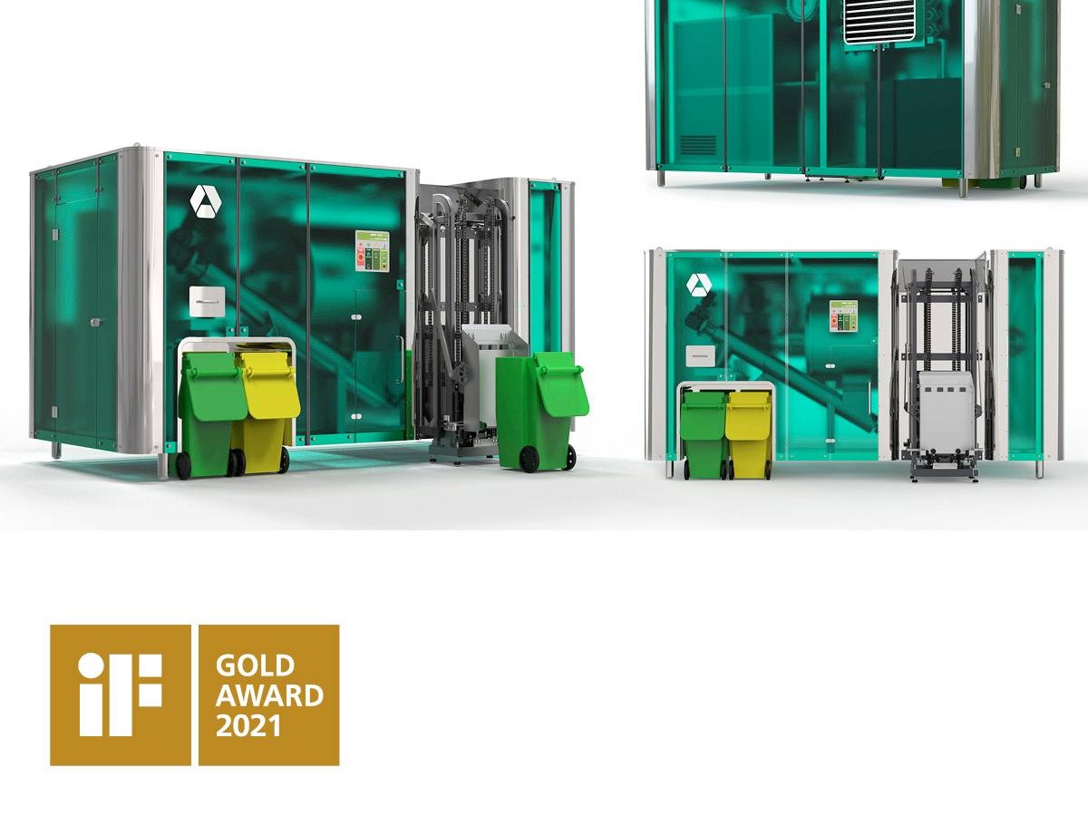 iF金质奖 - MINT BOX 生活垃圾处理设备_iFDesignAsia-站酷ZCOOL