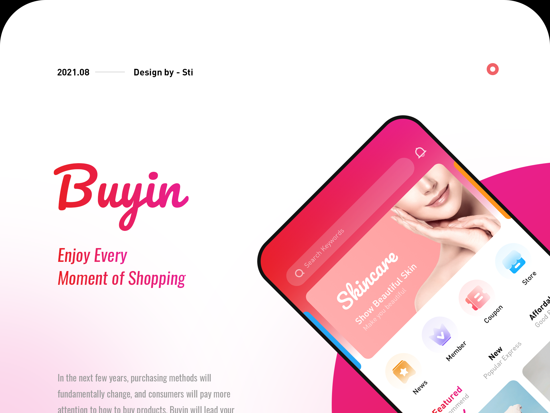 Buyin电商平台App-设计与规范_Stilee-站酷ZCOOL