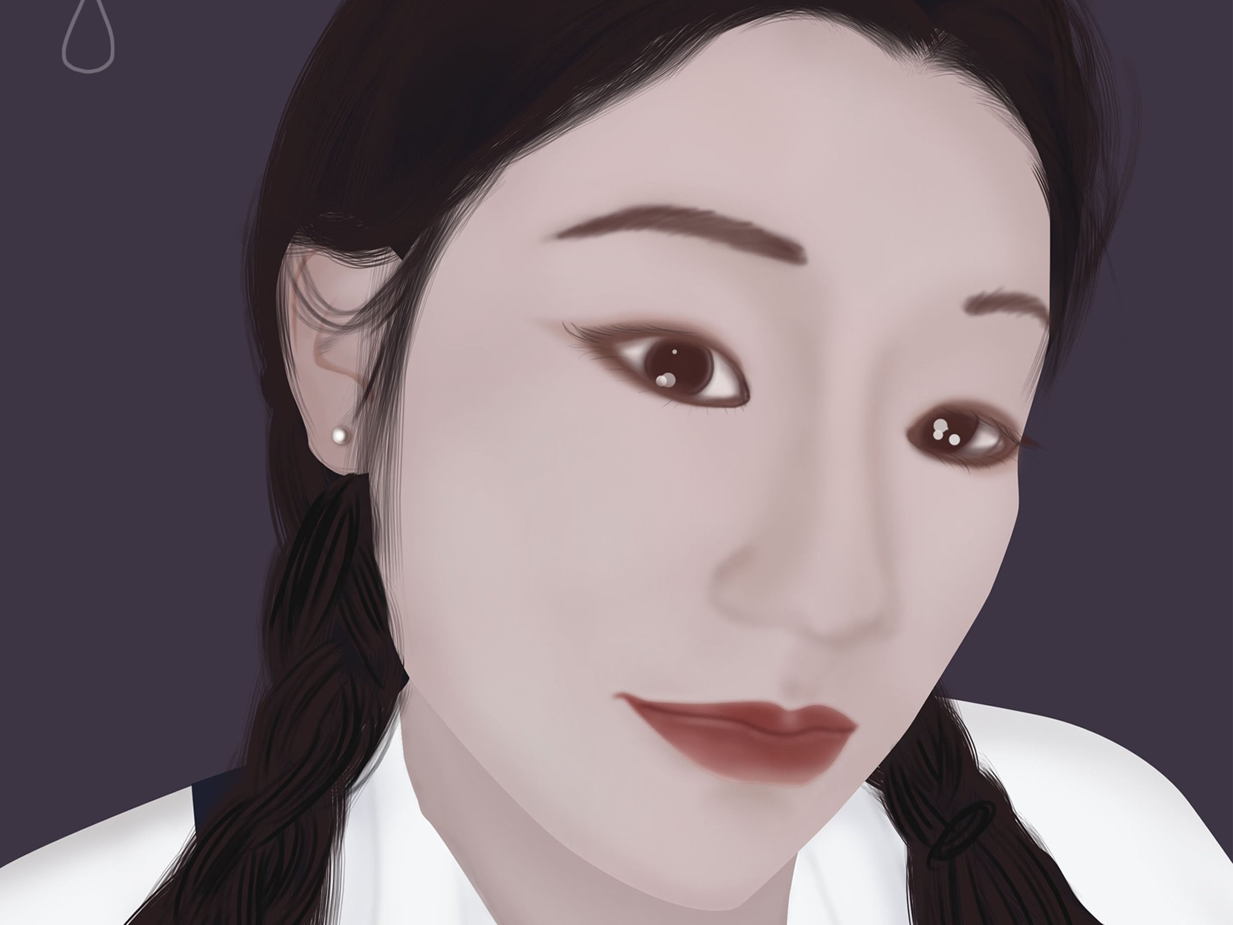 PS手绘人像_Januaryxu-站酷ZCOOL