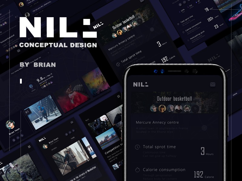 NIL CONCEPT DESIGN 户外健身平台概念设计_GNine-站酷ZCOOL