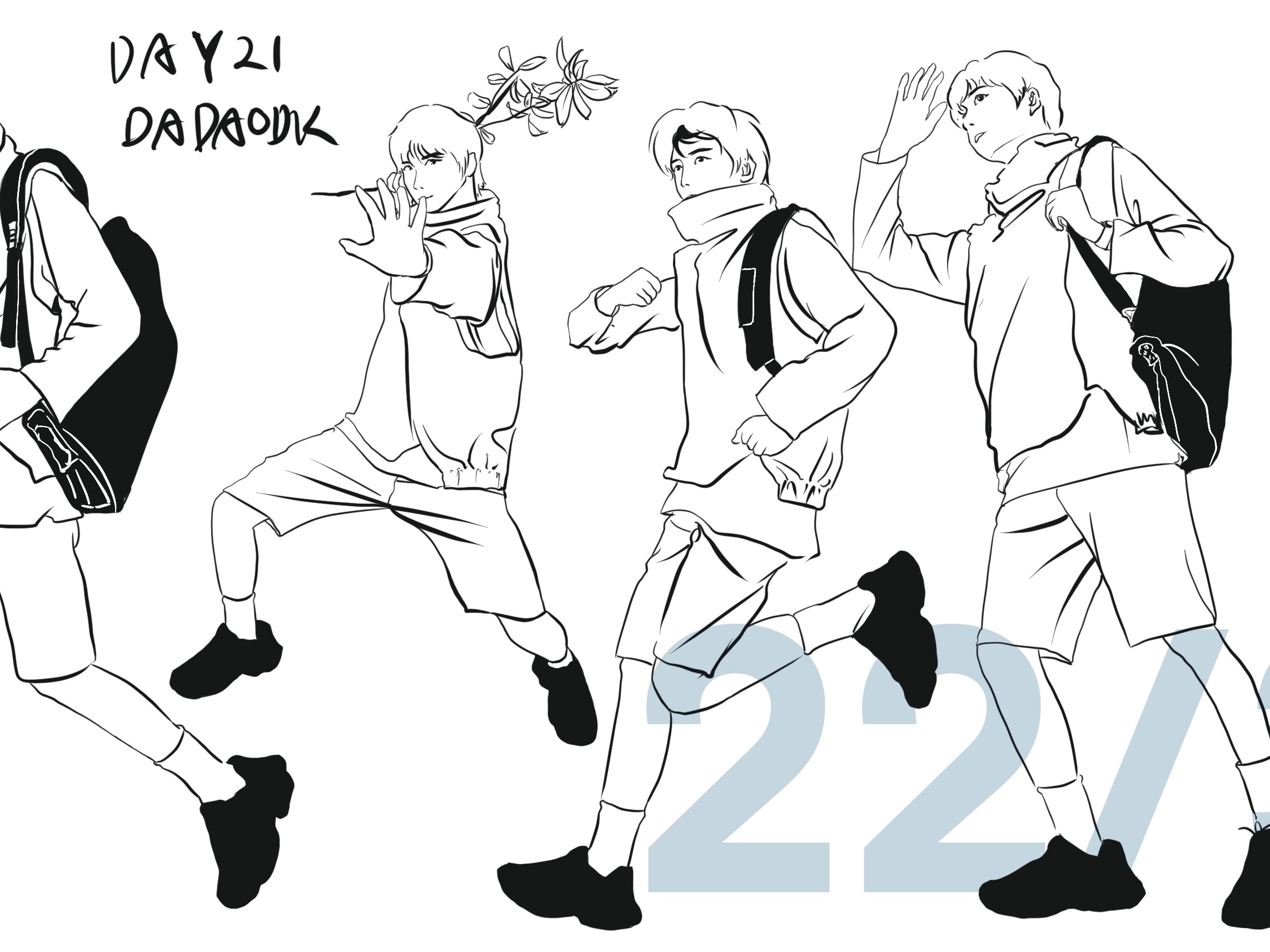 #速写60天挑战赛#@速写班长day21_DADAODK-站酷ZCOOL