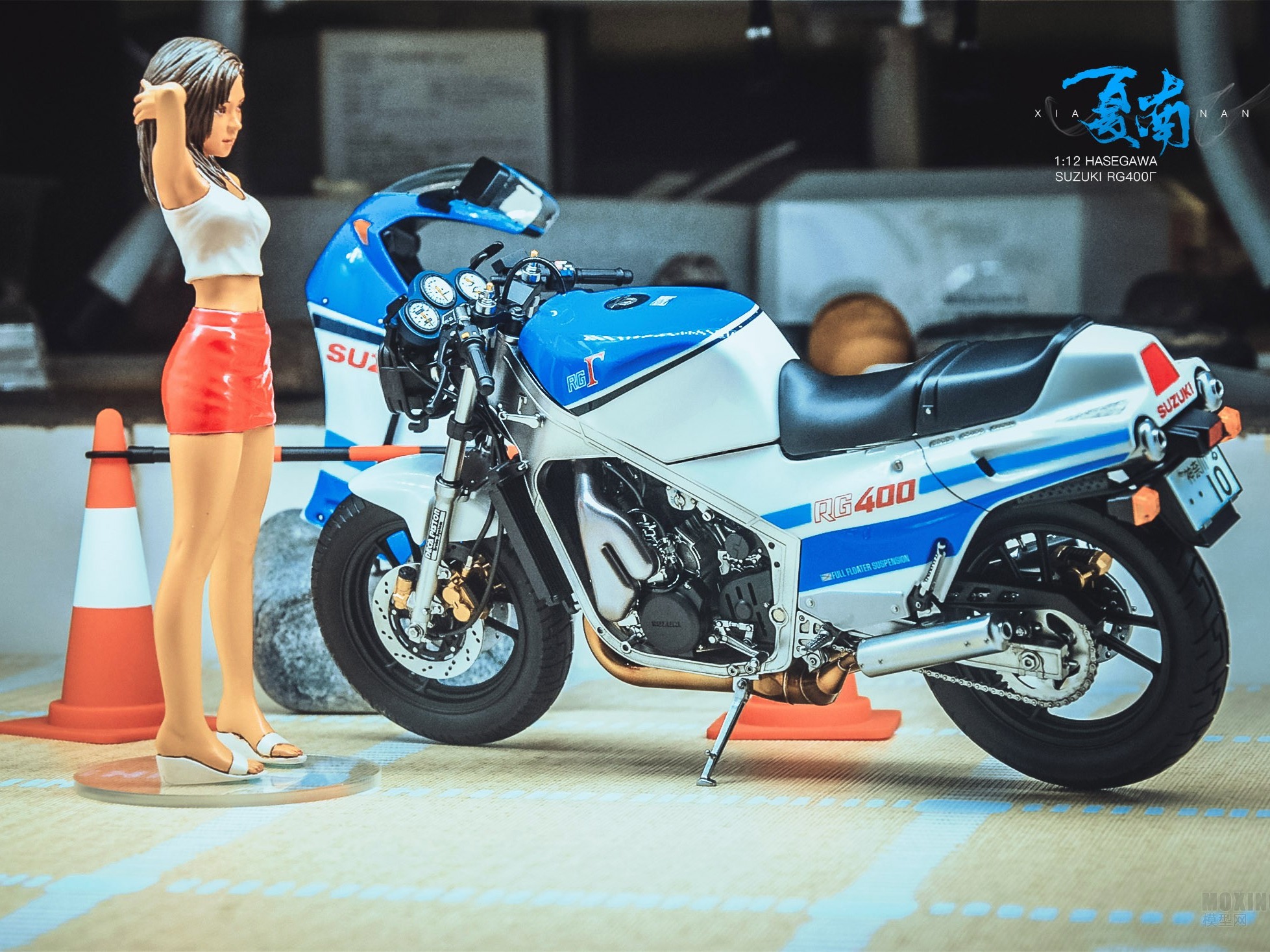 长谷川 1:12 铃木RG400_一夏南一-站酷ZCOOL