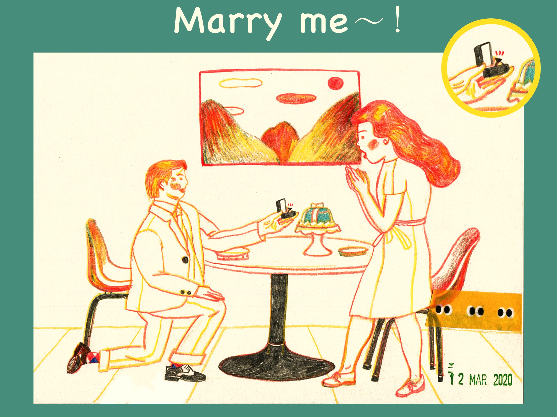 💎💎💎 《💍 Marry me💍 》_三猫_Arya-站酷ZCOOL