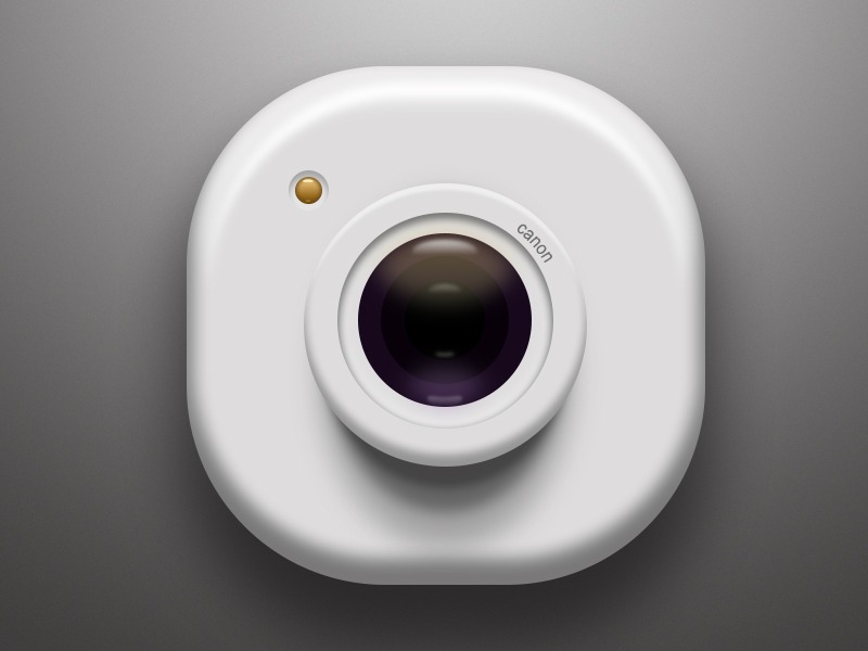 相机拟物图标_f243693-站酷ZCOOL