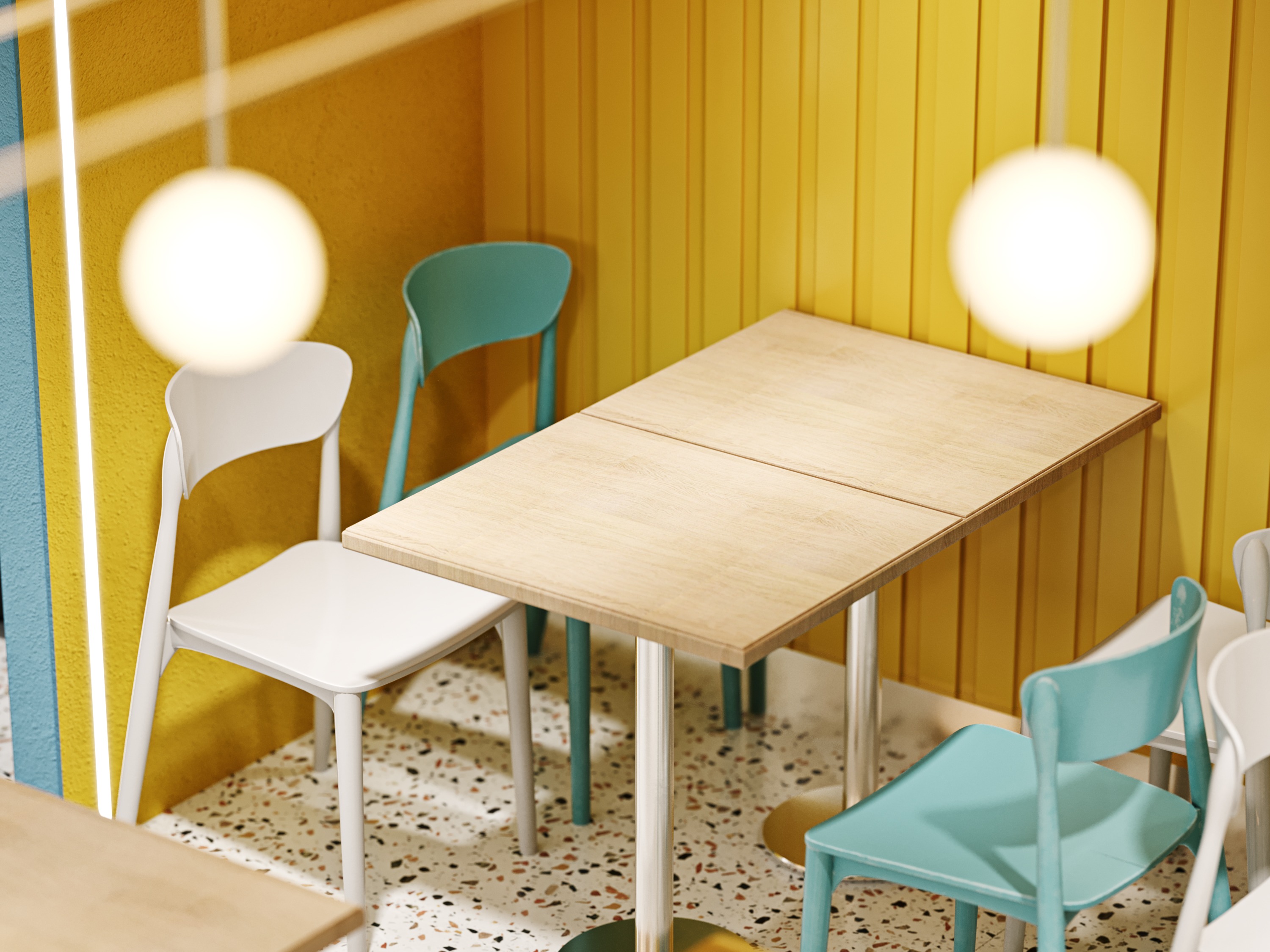 快餐店_CGI_OneD-站酷ZCOOL