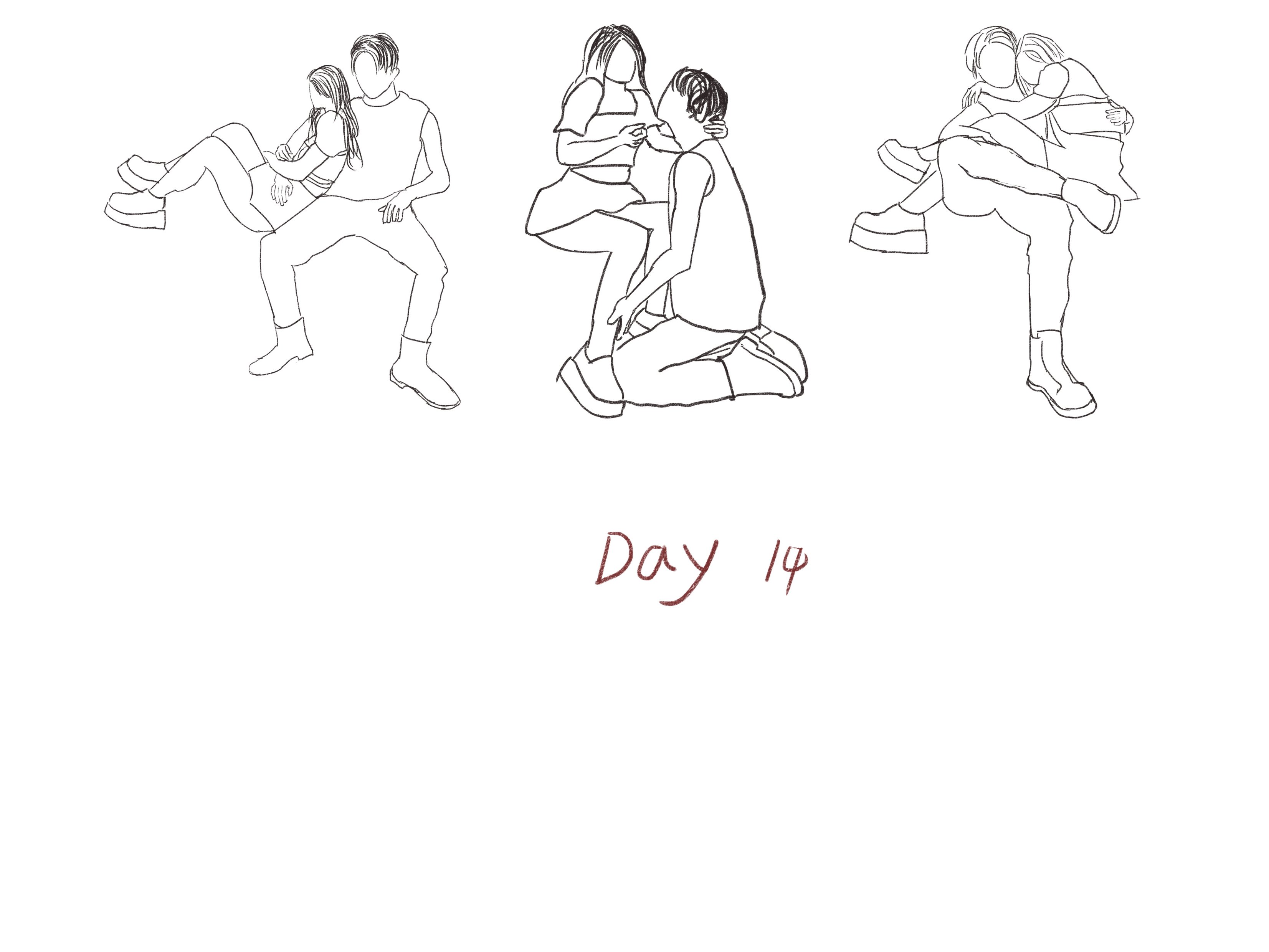 #速写60天挑战赛# day14@速写班长 _四氧硫化锌-站酷ZCOOL