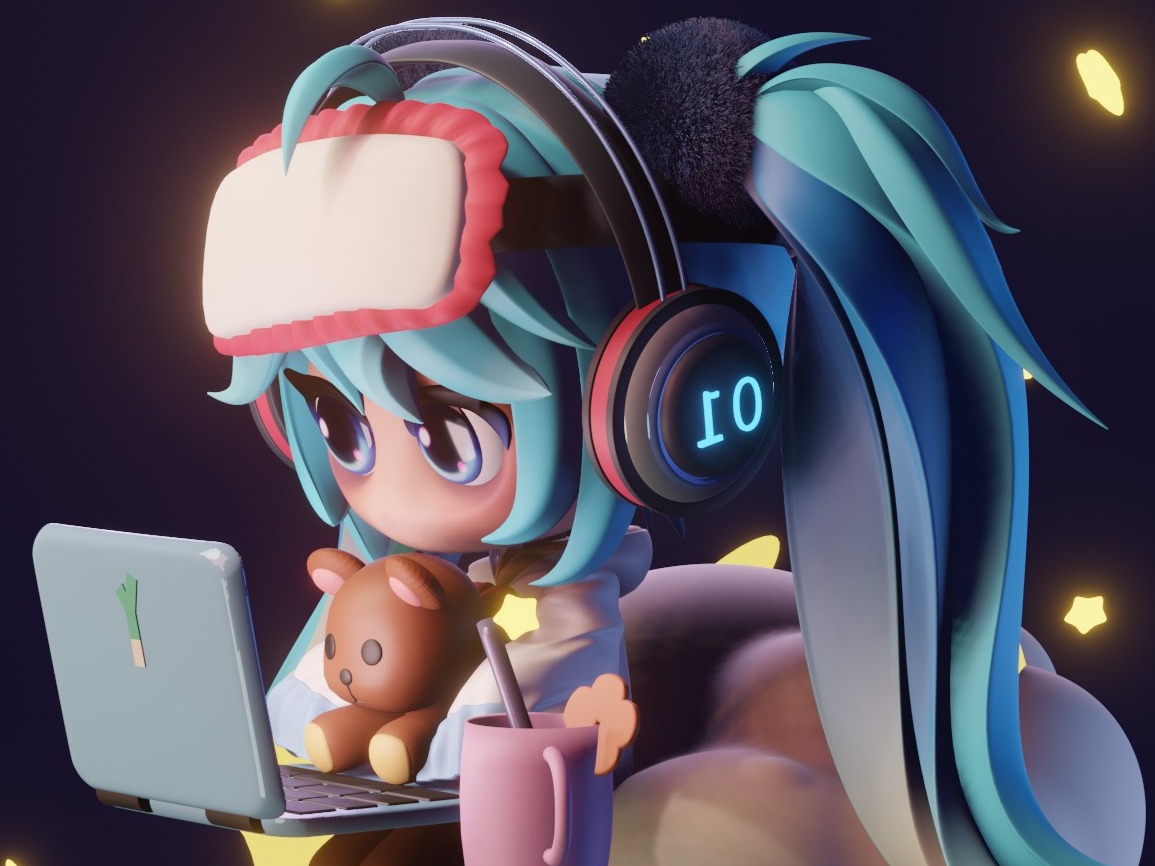 miku-从2到3_玩味片-站酷ZCOOL