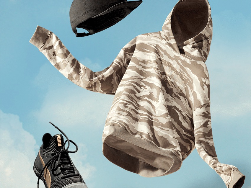 PUMA杂志海报摄影_海浪创物-站酷ZCOOL