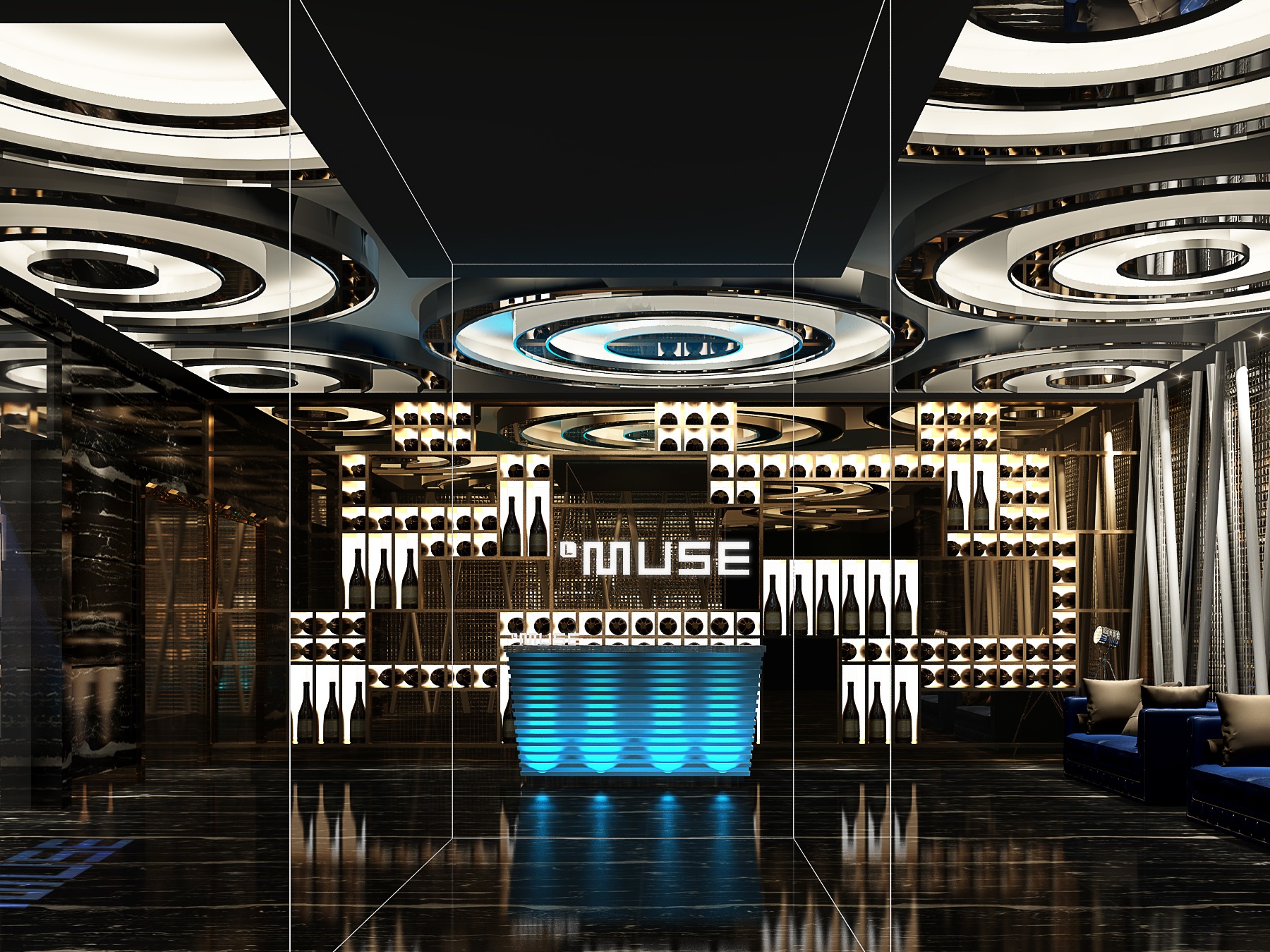 MUSE酒吧_弈时YS设计-站酷ZCOOL