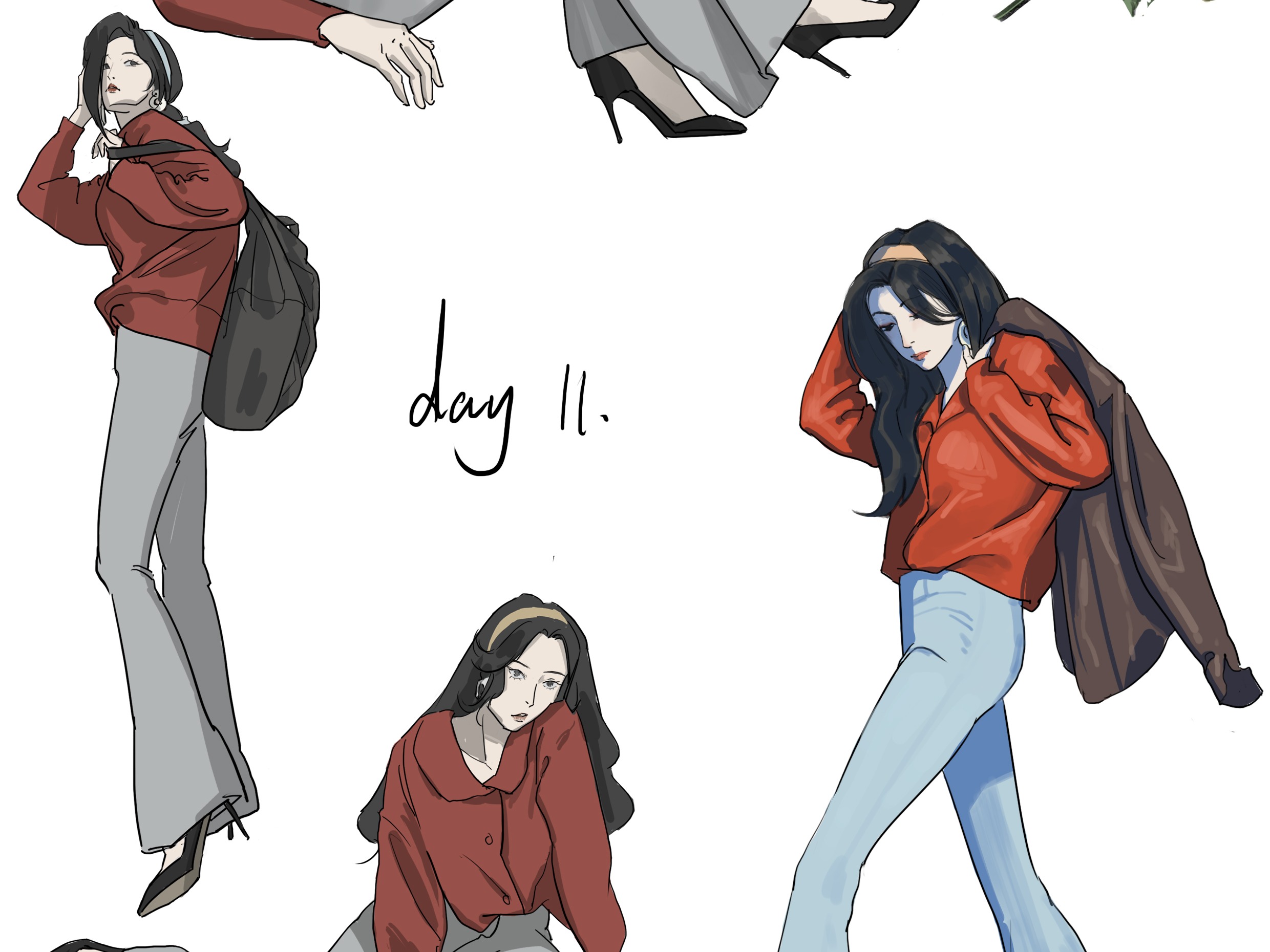 #速写60天挑战赛# day11@速写班长_cai886-站酷ZCOOL