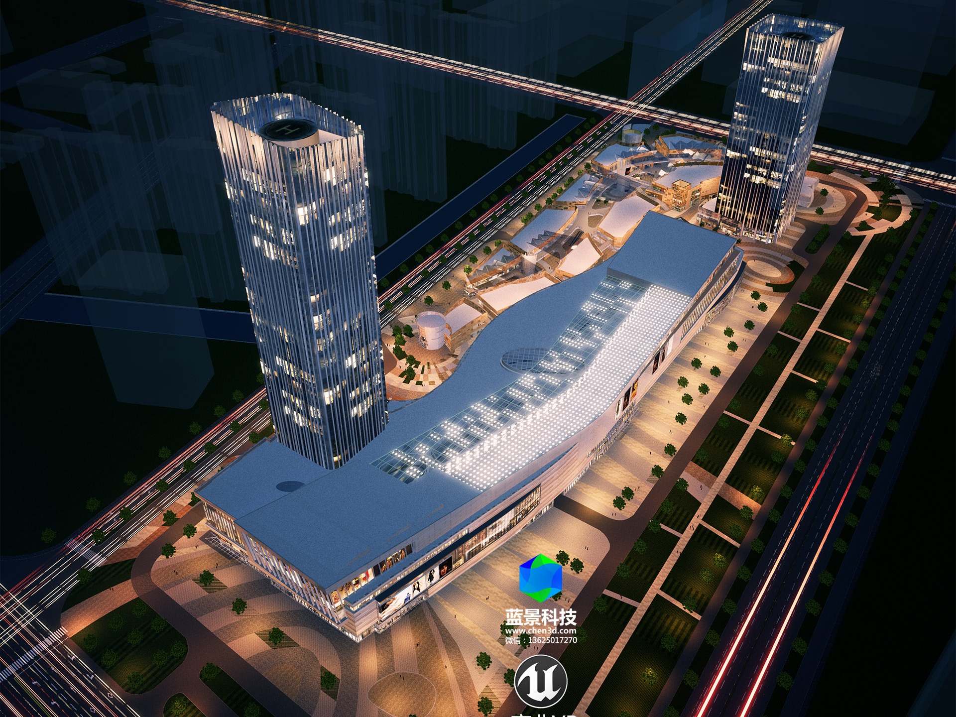 商业城vr 虚拟现实 ue4 虚幻4 _蓝景科技元宇宙-站酷ZCOOL