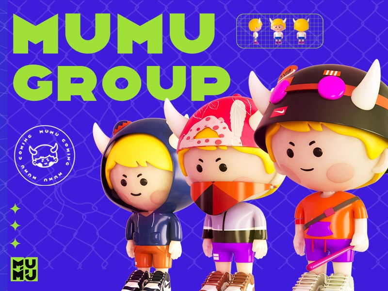 MUMU变装秀 | 原创IP设计_乘风破浪没有浪-站酷ZCOOL
